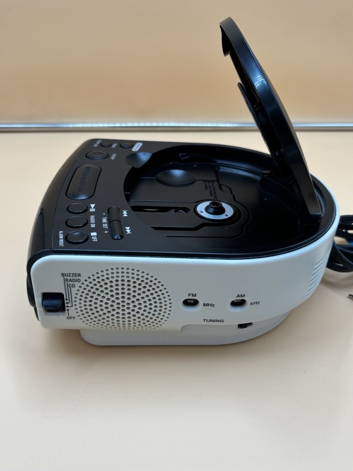 Sony Dream Machine Alarm Clock Radio AM/FM CD Dual ICF-CD815 - Tested ...