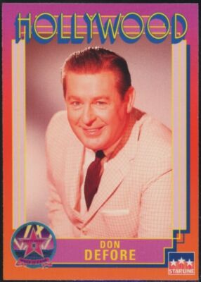 1991 Starline Hollywood Don DeFore Actor #236 | eBay