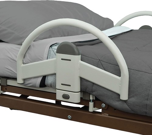 Stander EZ Click Bed Handle, Removable Bedside Rail for Fall Prevention ...