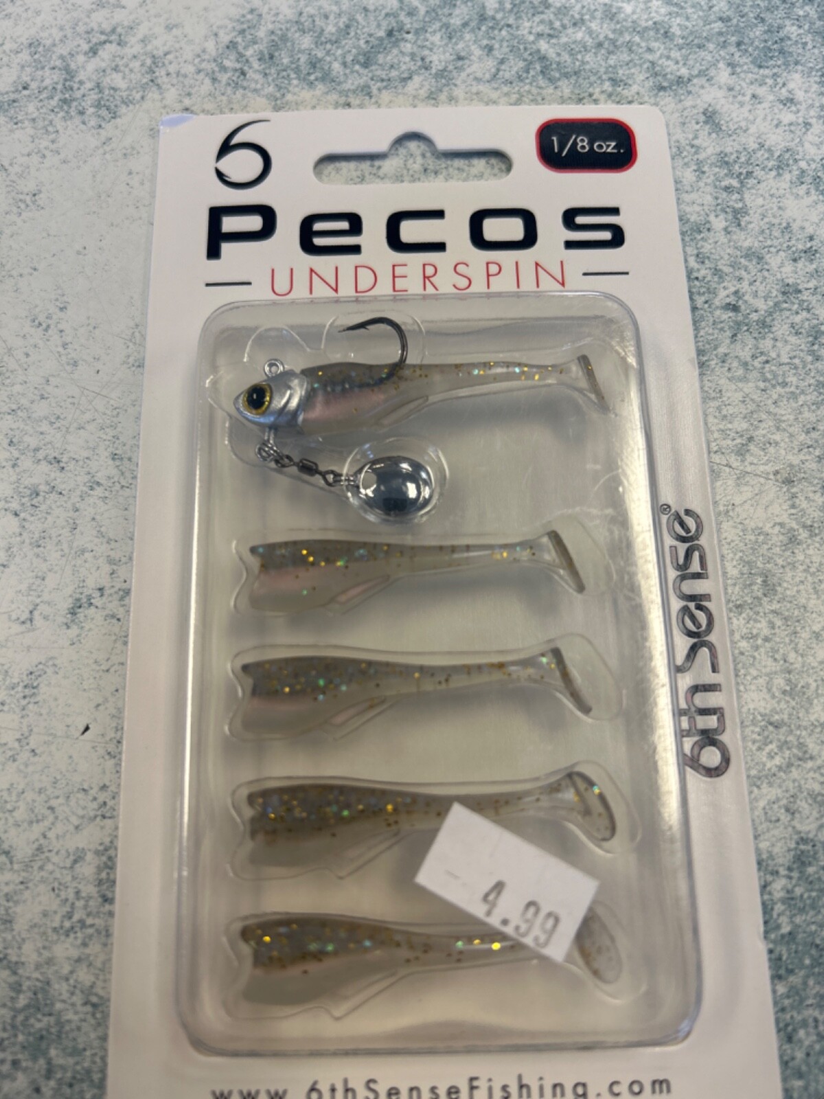 6th Sense Pecos Underspin (choose color) 1/8 ounce | eBay