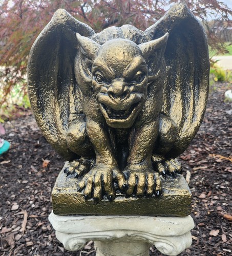 Gargoyle Statue Gothic Garden Concrete Statue Unique Gift | eBay