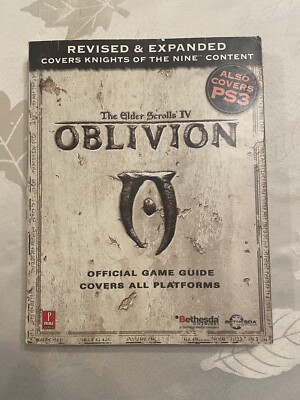 Elder Scrolls Oblivion Game Guide Revised & Expanded | eBay