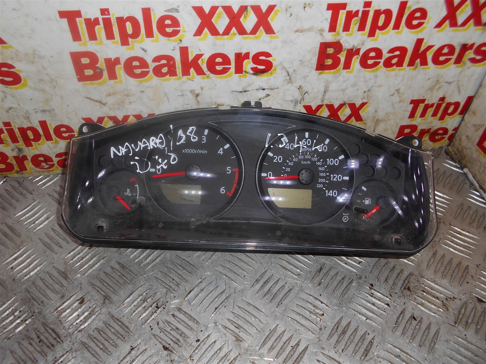 2008 NISSAN NAVARA D40 EURO4 MANUAL SPEEDOMETER CLOCKS | eBay UK