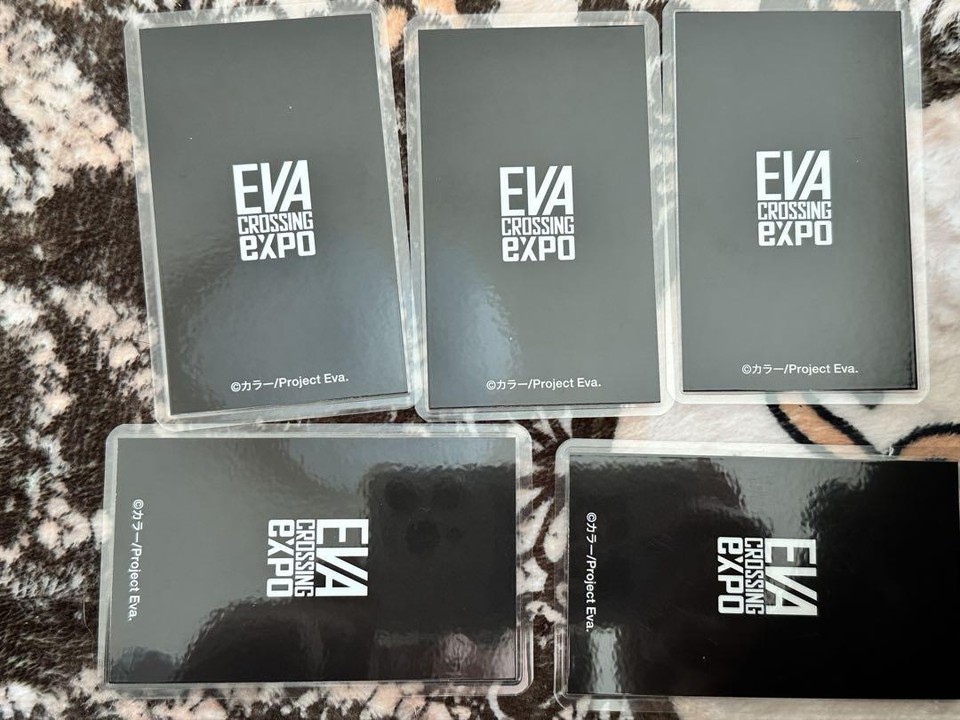 Evangelion Expo Trading Lami Card Set of 5 Shinji Ikari Unit 01 | eBay