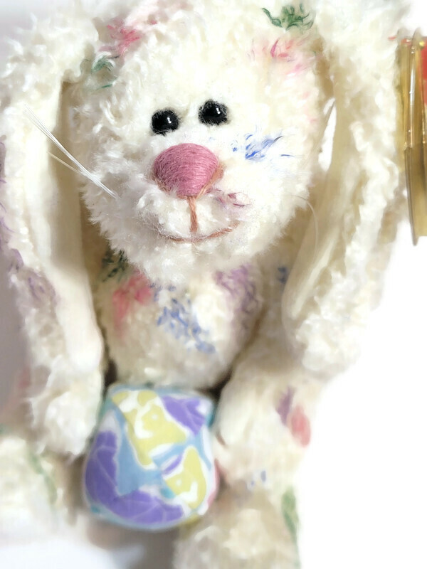 Ty Beanie Babies Eggbert 1999 & Georgia 1993 The Easter Bunny Rabbit ...