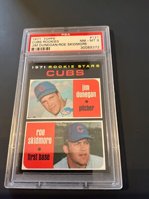 1971 Topps Baseball #121 Cubs Rookies Dunegan / Skidmore PSA 8 | eBay