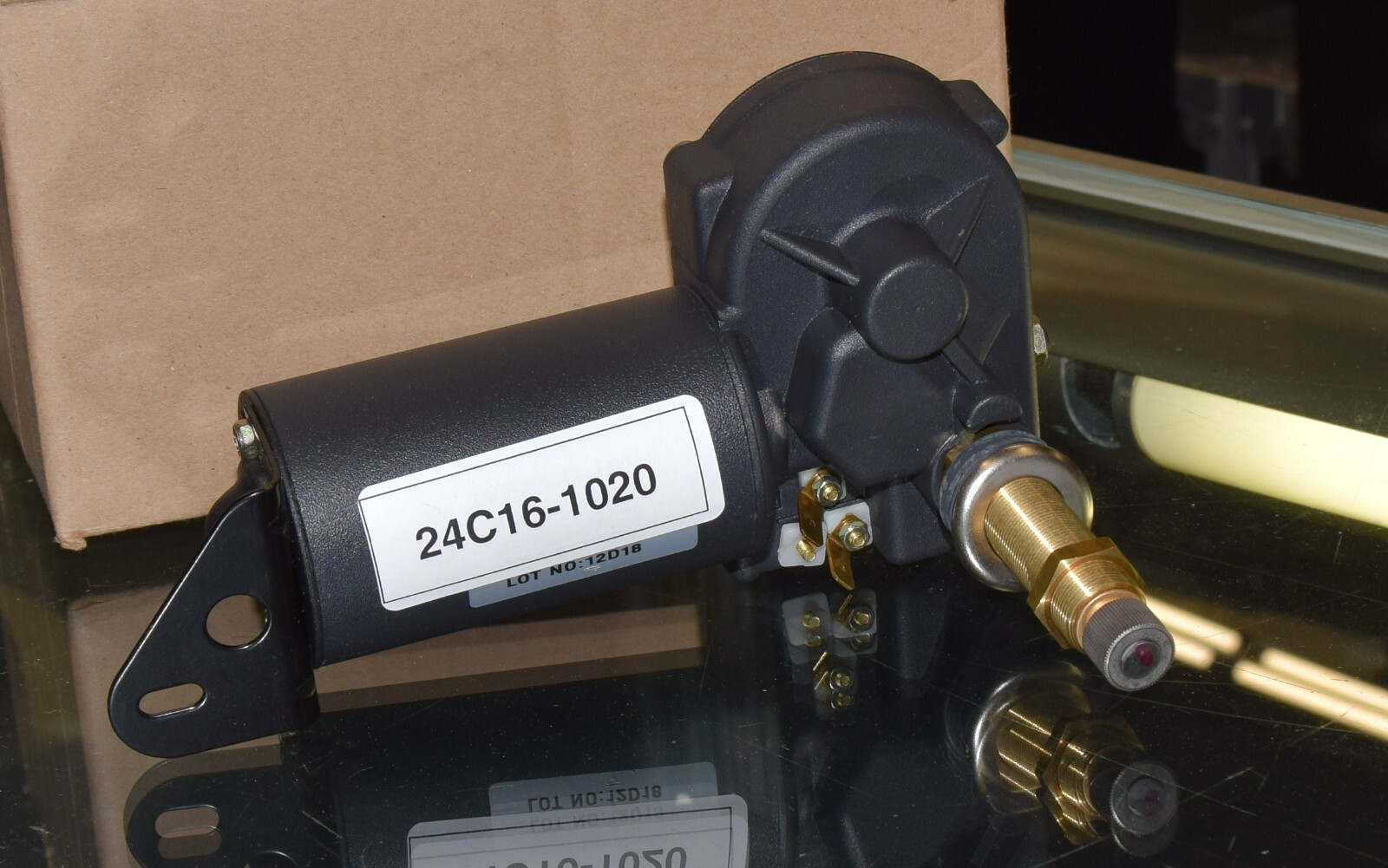 WINDSHIELD WIPER MOTOR 24V ENTWISTLE FORKLIFT 8909A700-186 WWF 24C16 ...