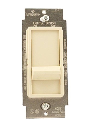 Leviton 6631-LA SINGLE POLE SLIDE DIMMER BOX OF 25 | eBay