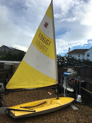 topper sailing dinghy used- Final bulk reduction before sold separately ...