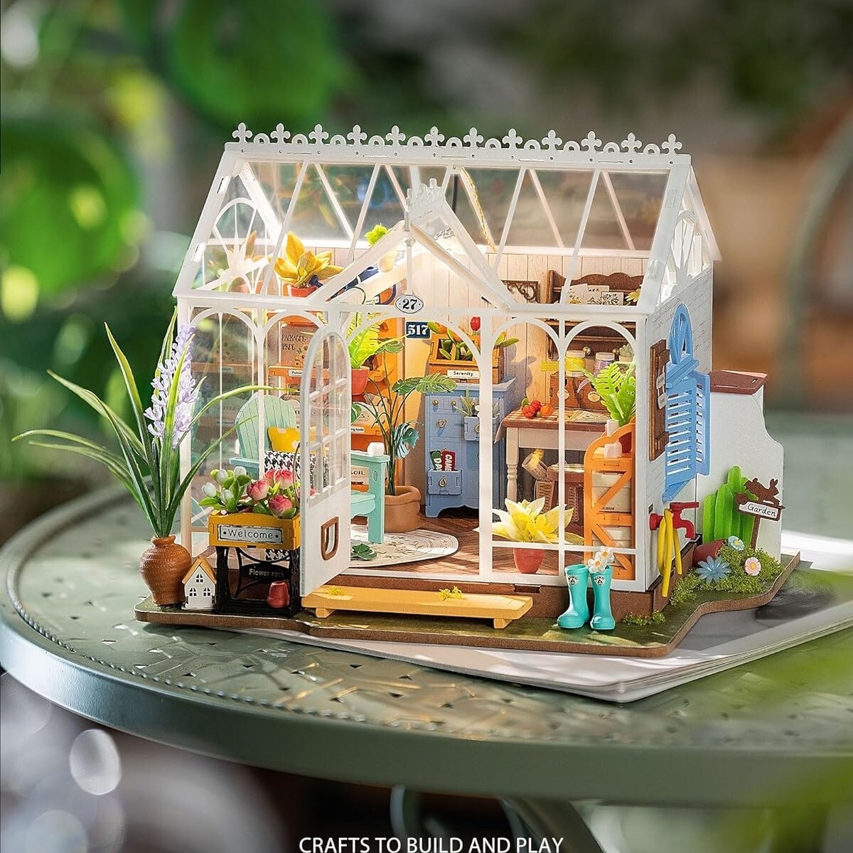 Miniature Greenhouse Model Kits