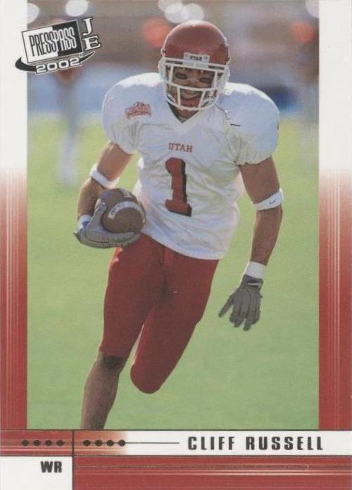 2002 Press Pass JE - Cliff Russell #FD36 First Down (RC) for sale ...