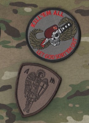 Iraq–Syria JSOC AFSOC TACP CCT RED BERETS 2-PATCH: KILL 'em ALL ...
