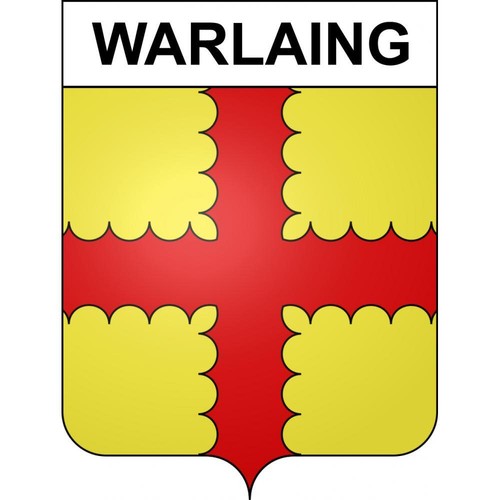 Warlaing 59 ville sticker blason écusson autocollant adhésif | eBay