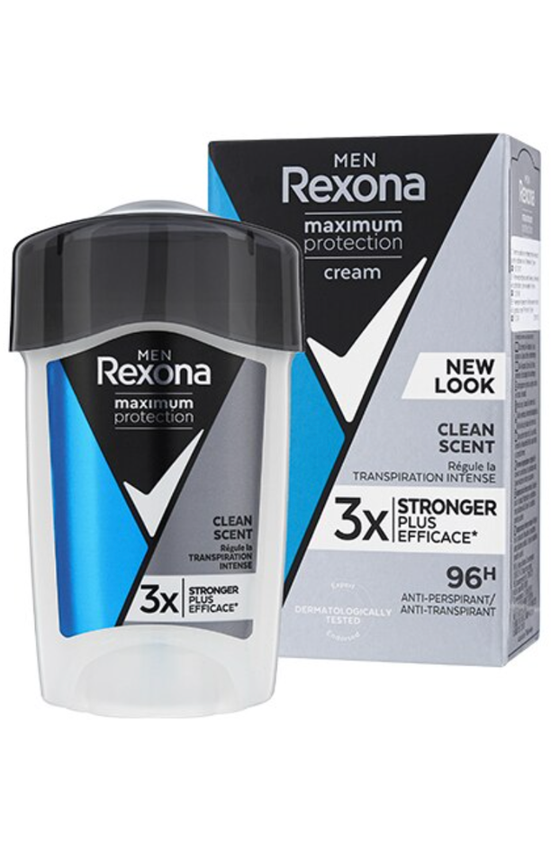 3x REXONA MAXIMUM PROTECTION CLINICAL stick antiperspirant for men, 45 ...