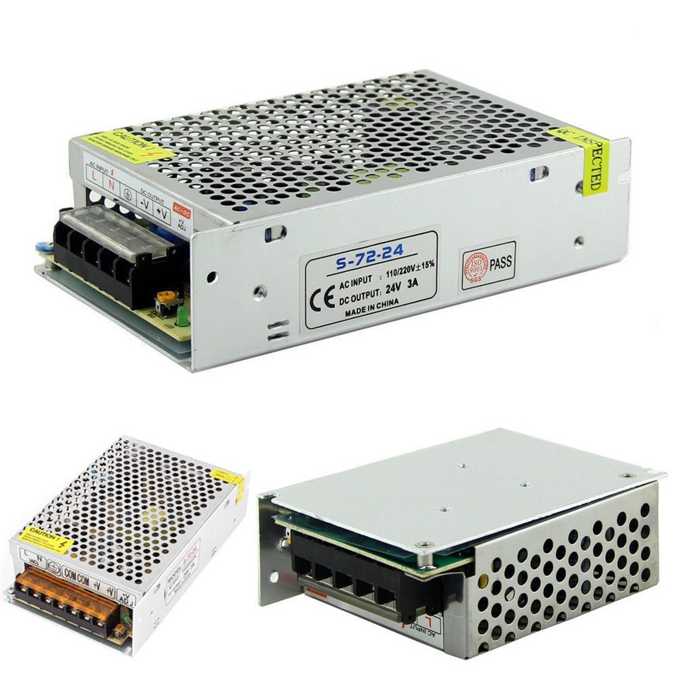 AC 110V-220V TO DC 5V 12V 24V 2A 10A 15A 20A 40A 60A Switch Power ...