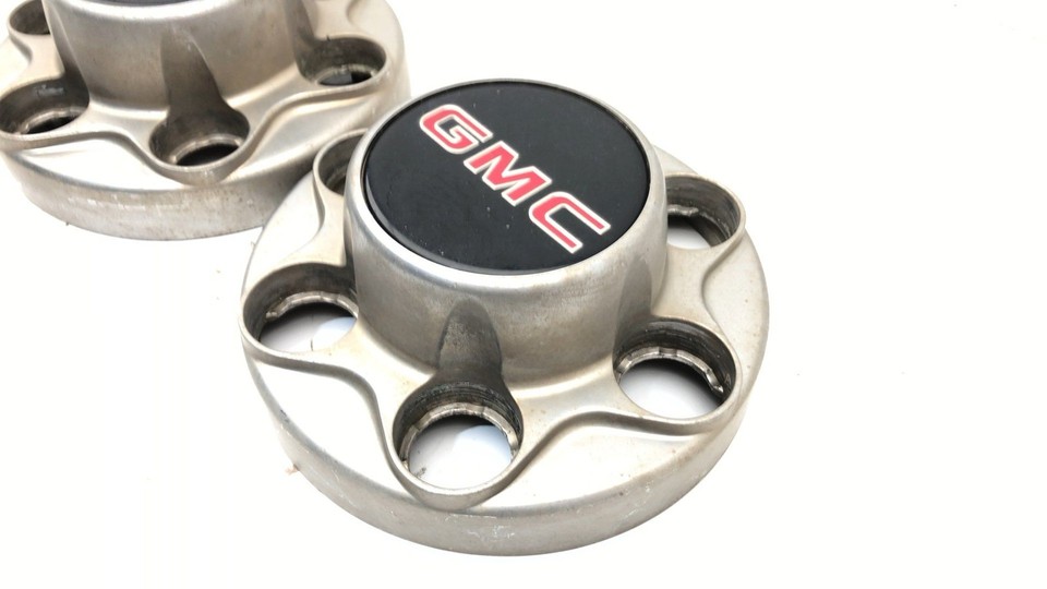 95-99 Gmc Sierra 1500 Set Of 4 Center Cap Wheel Center Hub Covers ...