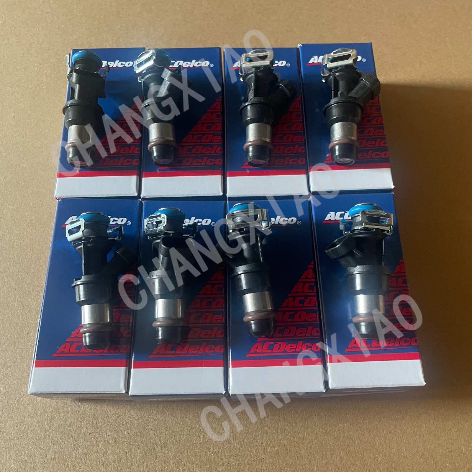 8x Genuine 25317628 Fuel Injectors For ACDelco GMC Chevrolet 4.8L 5.3L ...