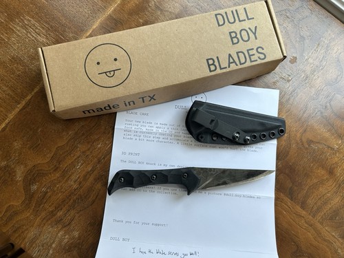 Dull Boy Blades Howler Combat Knife Blade Edc Tactical Custom Hand Made In Texas | eBay