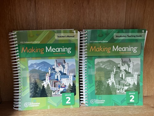 2nd Grade Making Meaning - TEACHER'S MANUAL & Vocabulary Teaching Guide ...