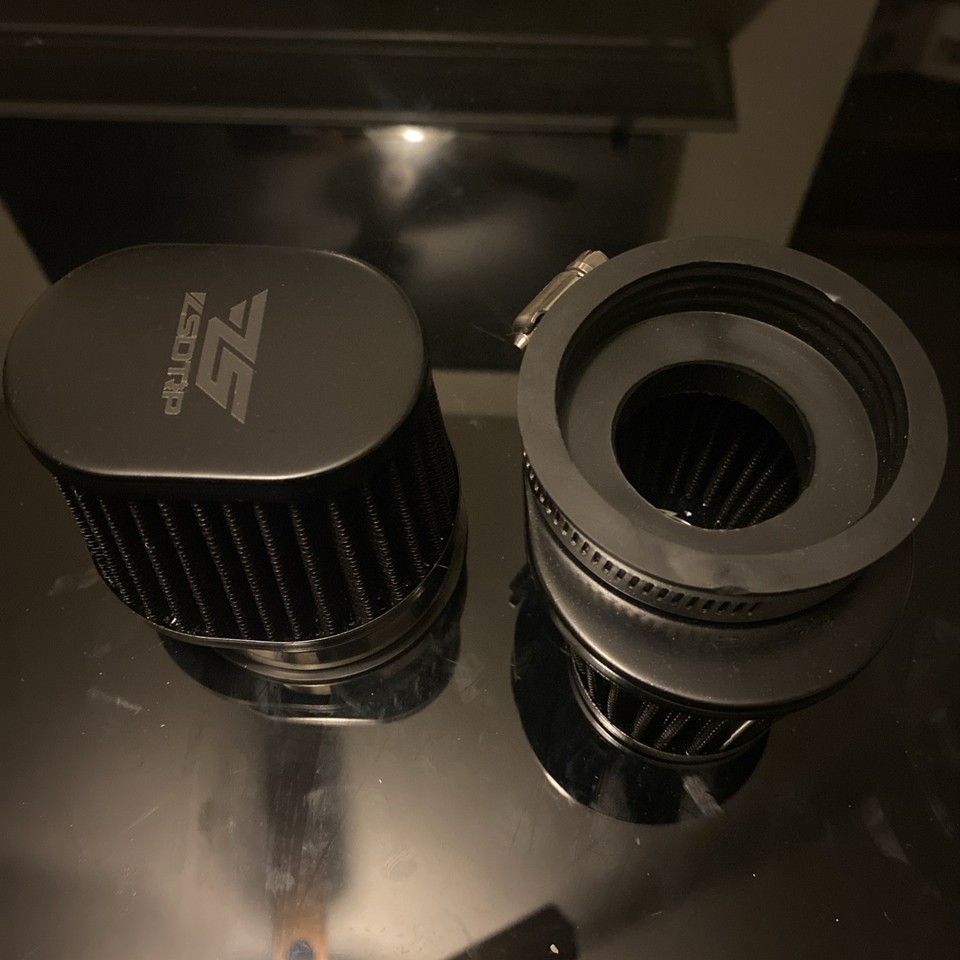 2PCS Motorcycle Air Filter 45mm Universal Replacement | eBay