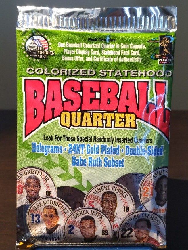 Colorized Statehood Baseball Quarter Babe Ruth Sunset Sealed 💎💎💎 | eBay