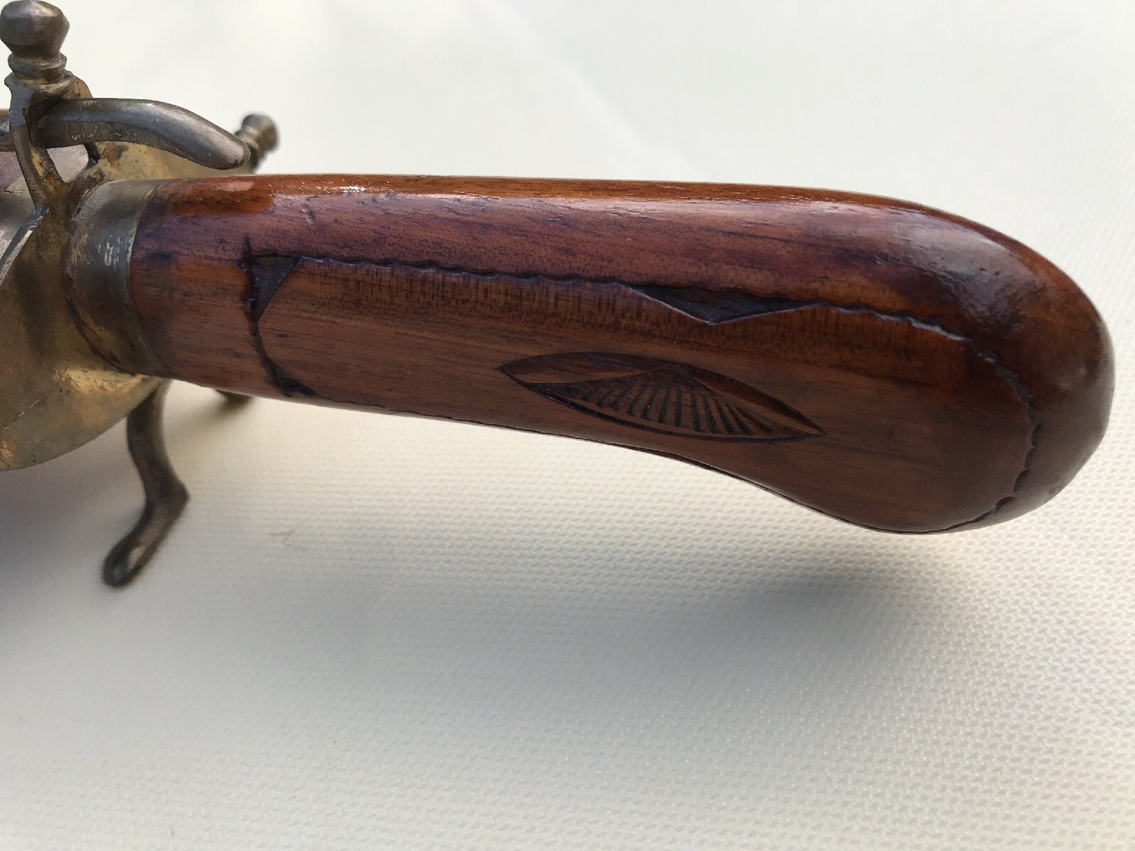 Vintage India Carving Set in Hardwood Case. Excellent Condition! | eBay