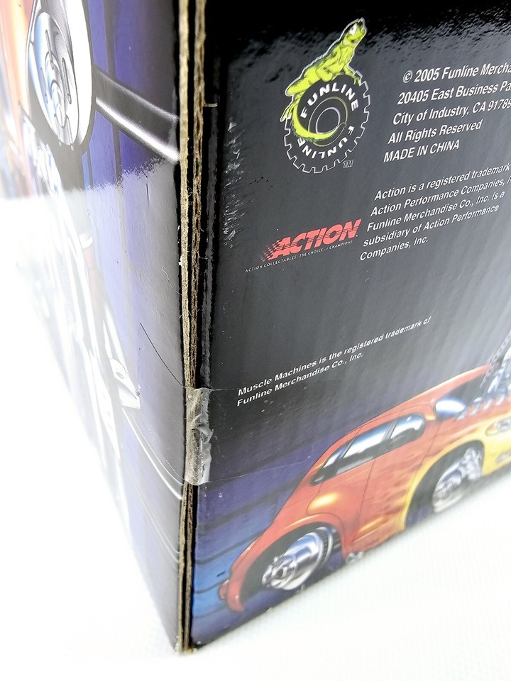 Muscle Machines 58 Impala Blue w/ White Roof Build It Kit New In box 1: ...