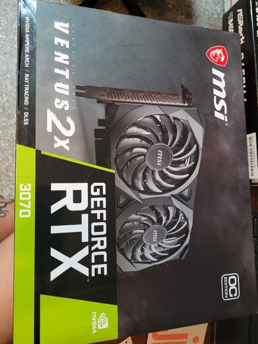MSI GeForce RTX™ 3070 VENTUS 2X OC 8GB GDDR6 Graphics Card NON LHR ...