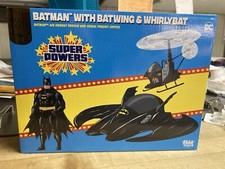 DC McFarlane Super Powers Batman with Batwing and Whirlybat (Gold Label)