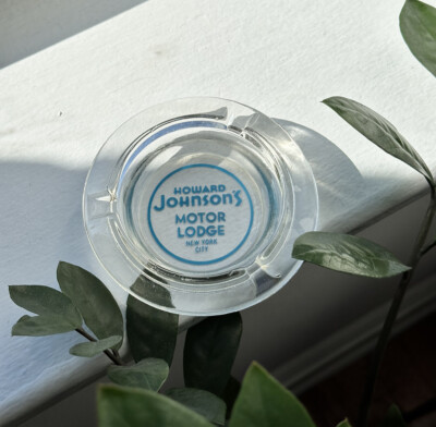 Vintage Ashtray - Howard Johnson's Motor Lodge New York City | eBay