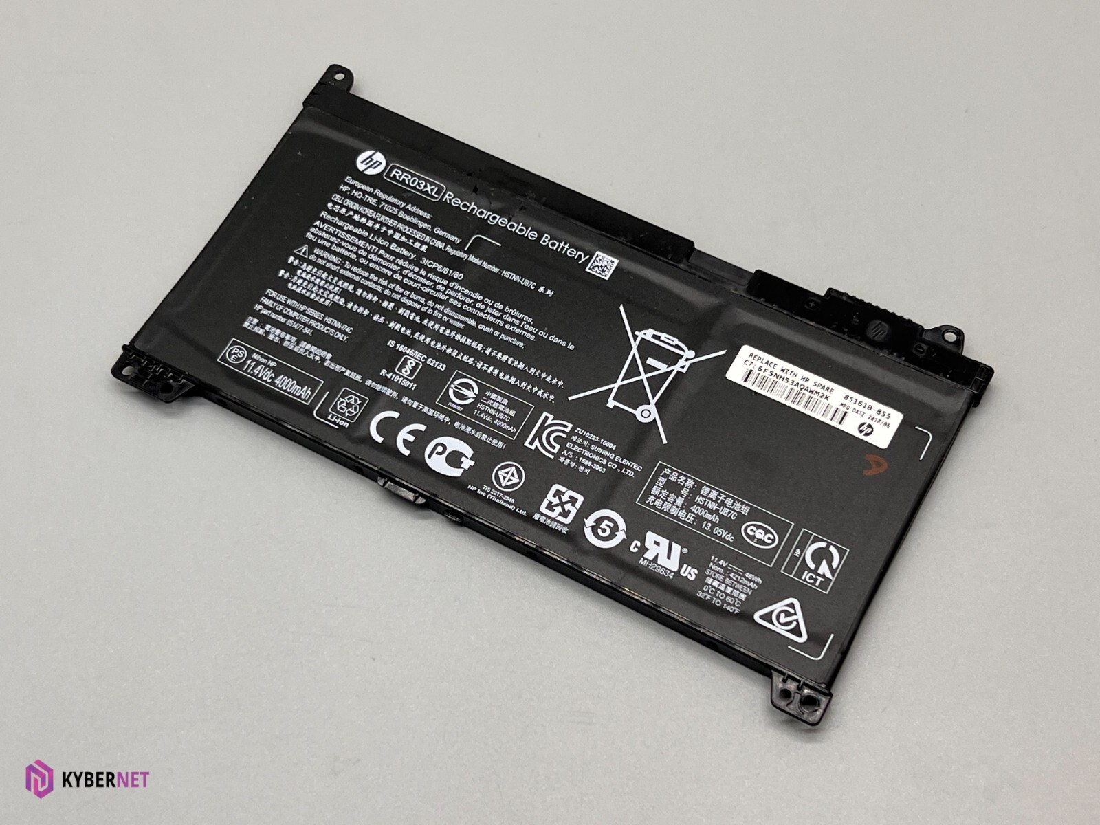 Genuine HP ProBook 430 G5 851610-855 Re-chargeable Battery 11.4V 48Wh ...