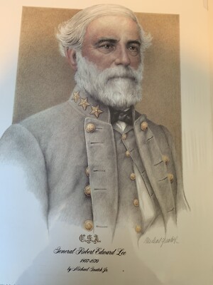 CSA CONFEDERATE GENERAL Robert Edward Lee Open Edition, Civil War Mike ...