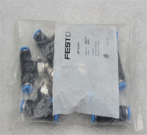 10PCS FESTO QST-G1/8-6 186158 nl for sale online | eBay