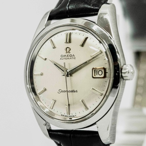 *NEAR MINT* Vintage 1966 OMEGA Seamaster Cal.565 Automatic Silver Dial ...