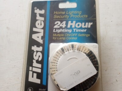 First Alert 24 Hour Lighting Timer Model LS220 | eBay