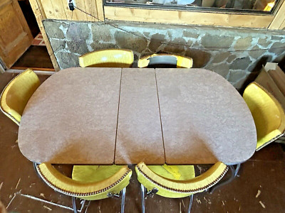 Iconic 1940/50 Daystrom Dinette/Dining Set with 6 chairs | eBay