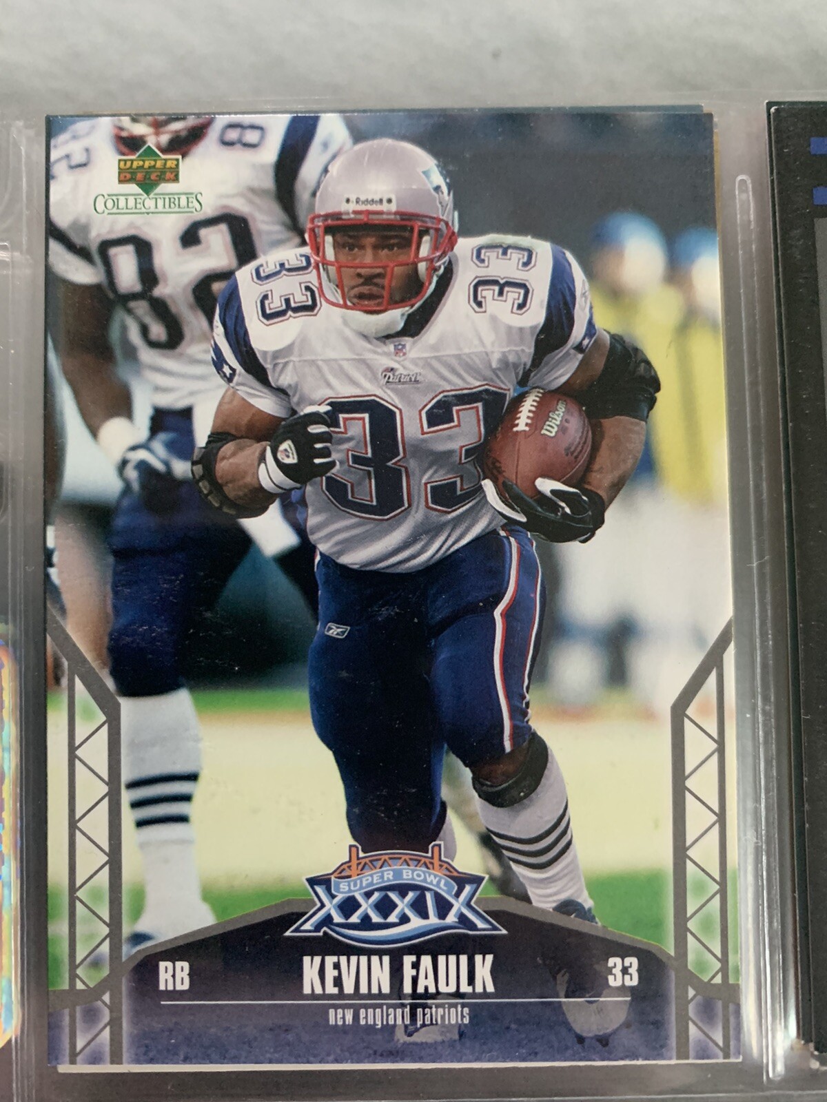 3 Kevin Faulk PATRIOTS football cards | eBay