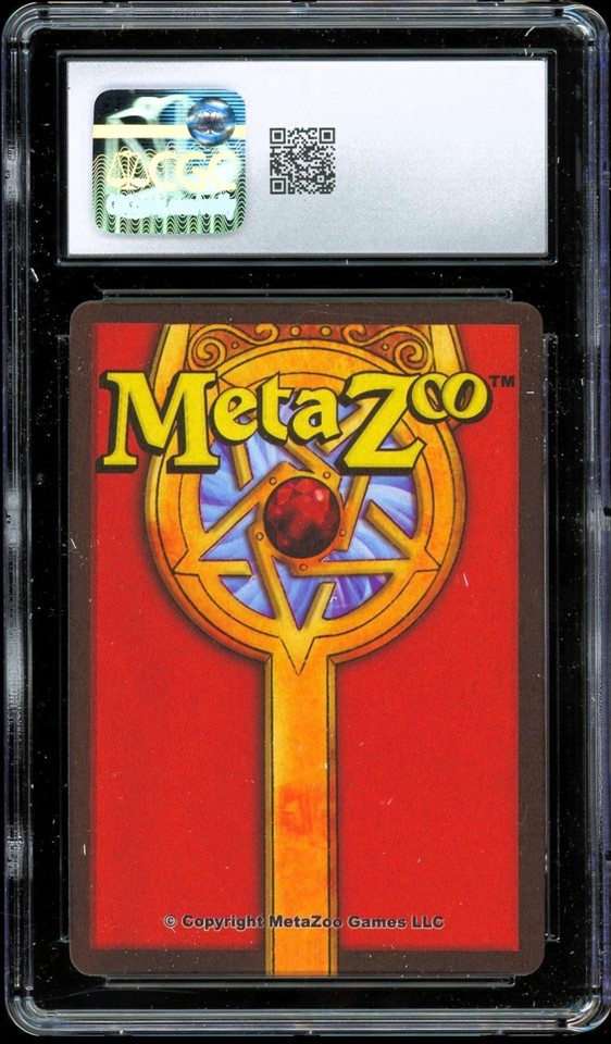 2020 Metazoo Cryptid Nation 1st Edition REVERSE HOLO 3/159 Mothman CGC ...