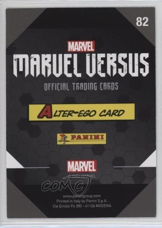 2022 Panini Marvel Versus Alter-ego Card Bruce Banner / Hulk #82 2p7 | eBay