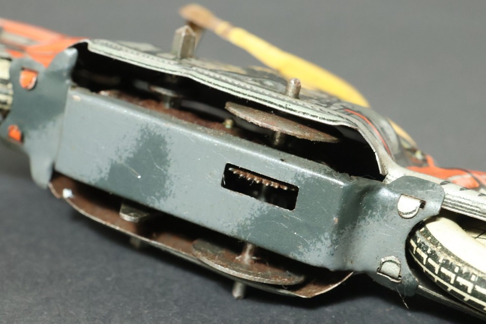 Old Georg Fischer Motorcycle Ge 207 Sheet Metal Toy Tin Toy Metal ...