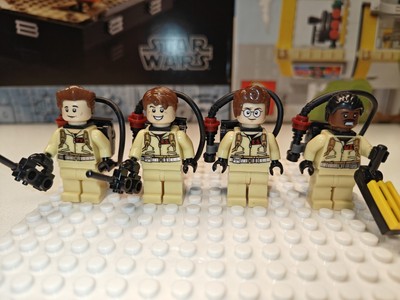 NEW Ghostbusters Egon, Peter, Ray, Winston Custom Lego Minifigure Lot ...