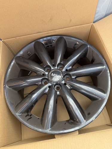 X4 BLACK GENUINE MINI COSMOS COOPER S ONE 17" ALLOY WHEEL 6855109 F54 ...