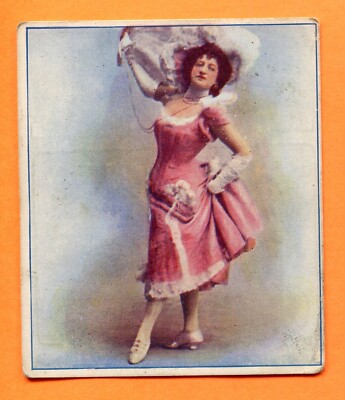 1930 R & J HILL CIGARETES MUSIC HALL CELEBRITIES PAST AND PRESENT ...