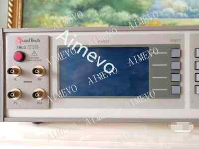 🔥🔥1PC USED Quadtech 7600 LCR Meter 10Hz to 2MHz (DHL or Fedex) #H279FF ...