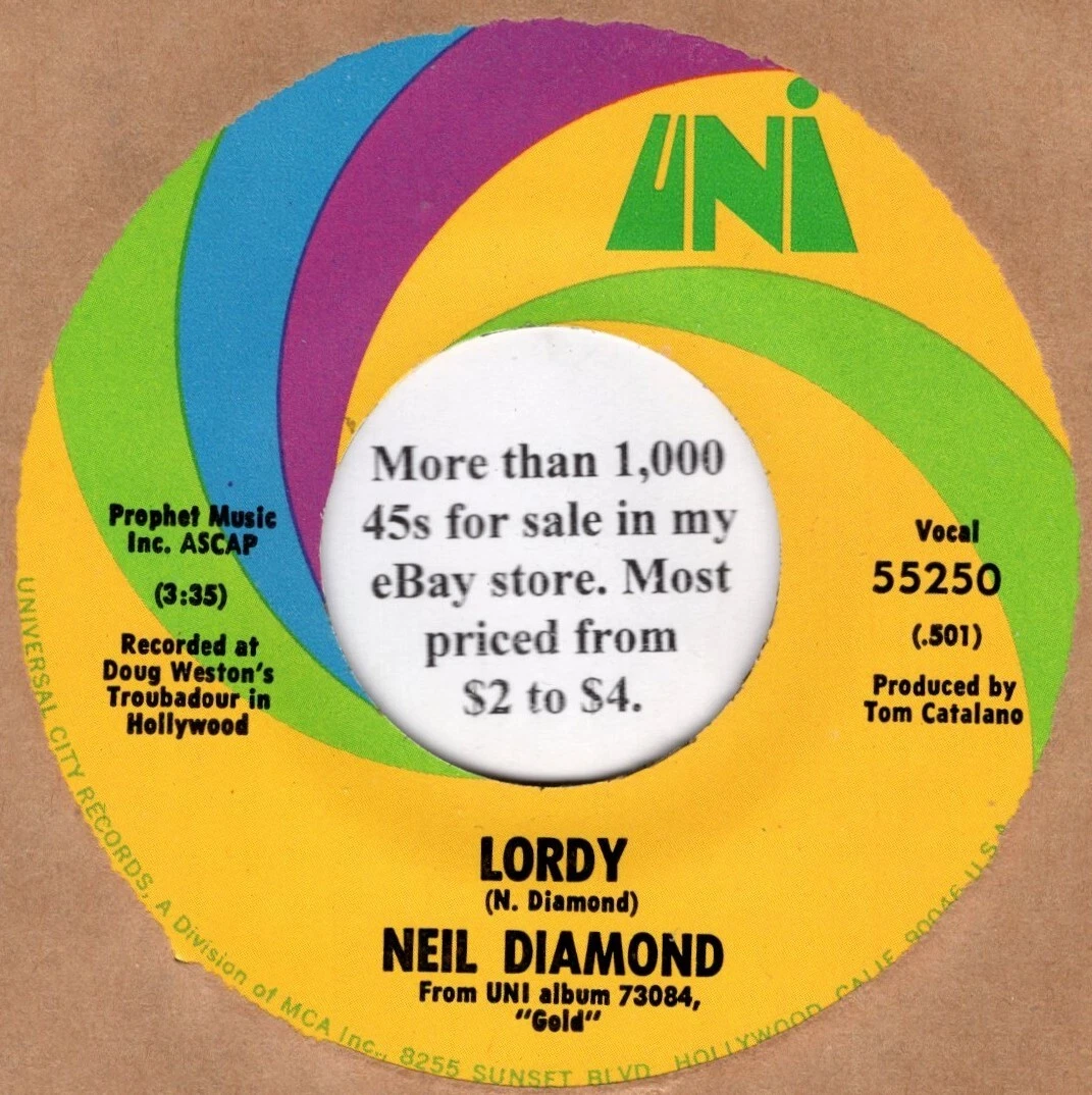 Neil Diamond Record Sales