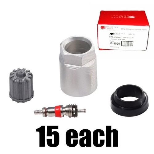 15 each Bartec B-8020 Tpms Service Rebuild Kit replaces Schrader 20004 ...