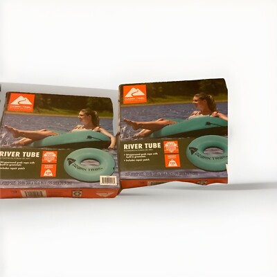 39" Teal River Tube Float Adult NEW Blue Fun Summer Pool Tube Ozark ...