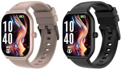 Titan Smart 3 Premium Smart Watch|1.96" Super AMOLED Display,Beige ...