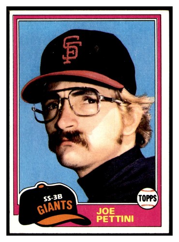 1981 Topps Joe Pettini RC #62 San Francisco Giants | eBay