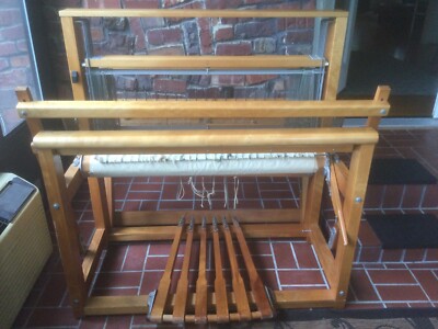 Leclerc Nilus 36” Floor Loom w/ Bench & Accessories | eBay